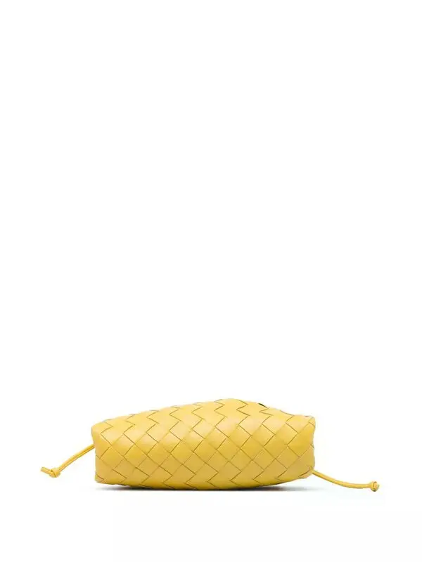 Bottega Veneta The Mini Pouch Crossbody Bag - Yellow