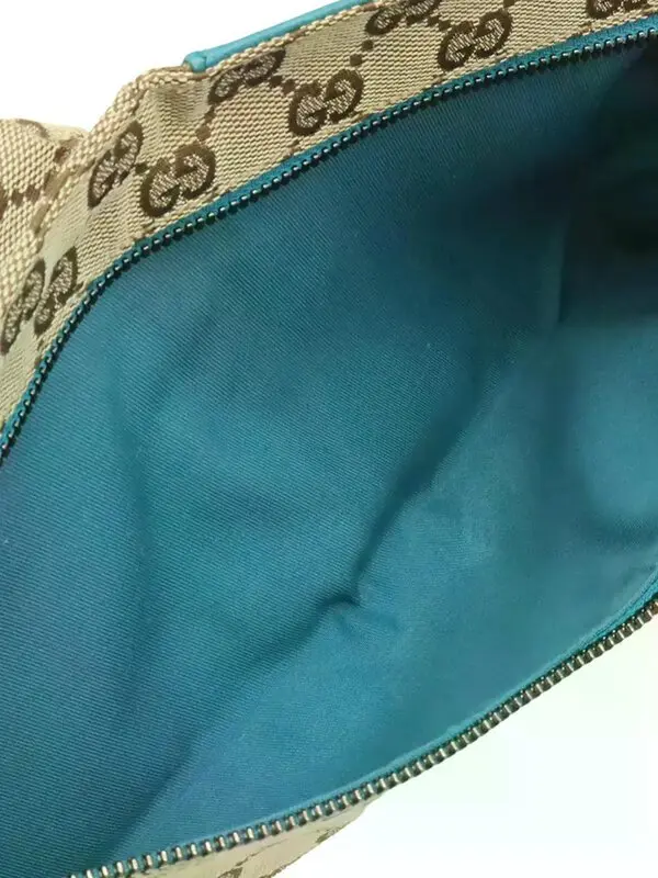 Gucci Gg Canvas Web Double Pocket Belt Bag - Neutrals