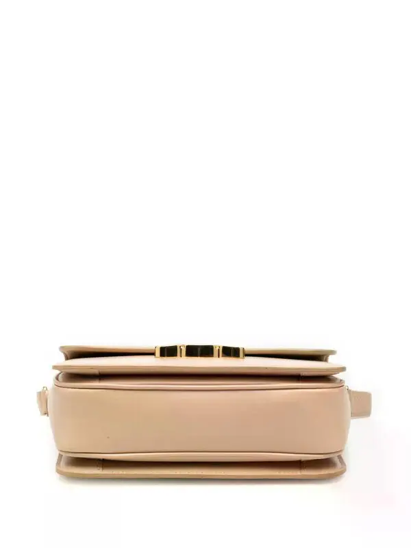 Celine Shiny Calfskin Triomphe Crossbody Bag