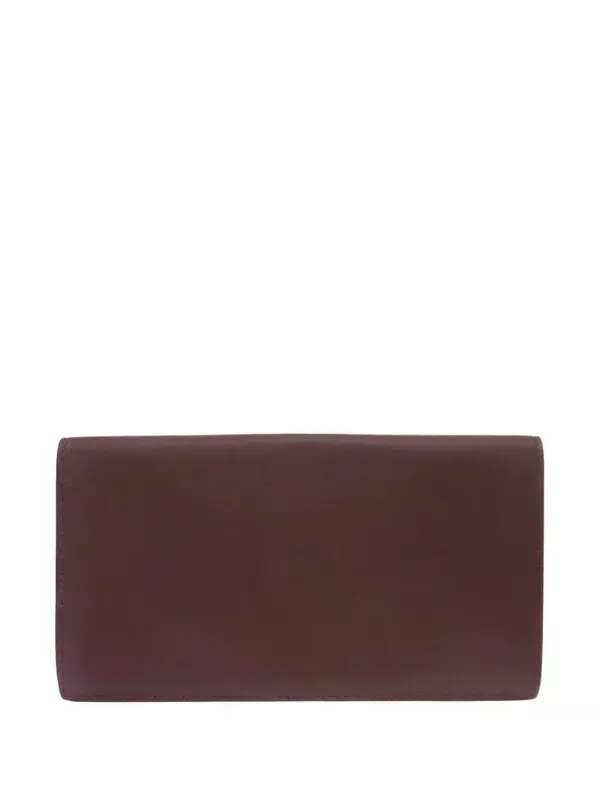 Hermès 2014 Swift Citizen Twill Wallet Long Wallets - Red