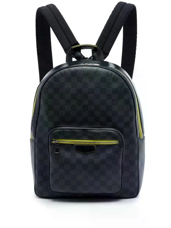 LOUIS VUITTON Damier Graphite Josh Backpack - Black