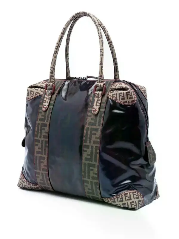 Fendi Zucca Coated Canvas Tote Bag