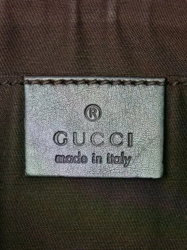 Gucci Gg Canvas Web Jolicoeur Wristlet Pouch