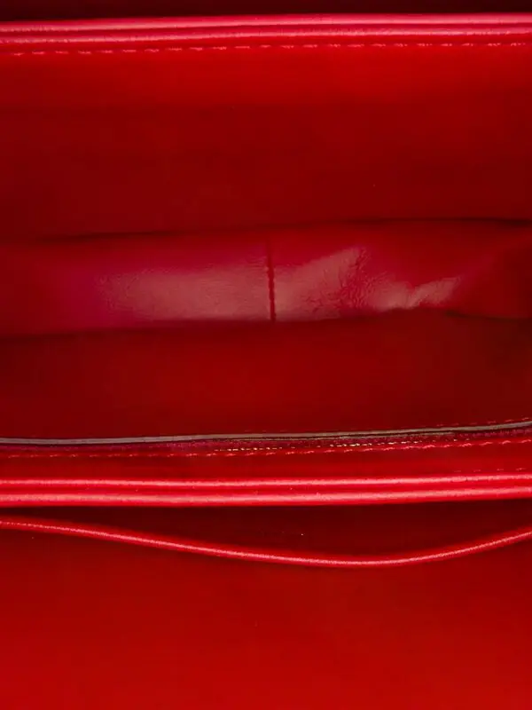 Celine Shiny Calfskin Triomphe Crossbody Bag
