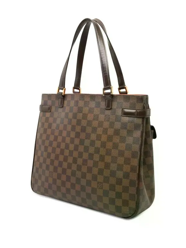 LOUIS VUITTON Damier Ebene Uzes Tote Bag
