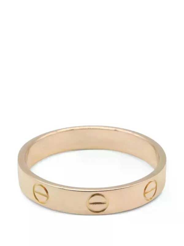 Cartier 18k Rose Gold Love Ring - Pink