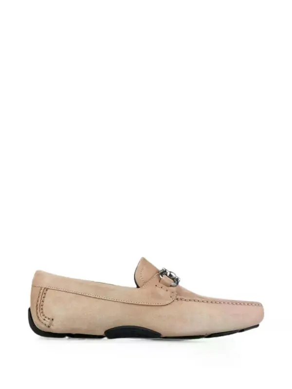 FERRAGAMO Parigi Suede Driving Loafers