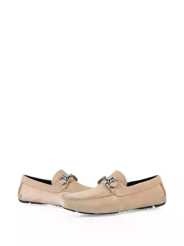 FERRAGAMO Parigi Suede Driving Loafers