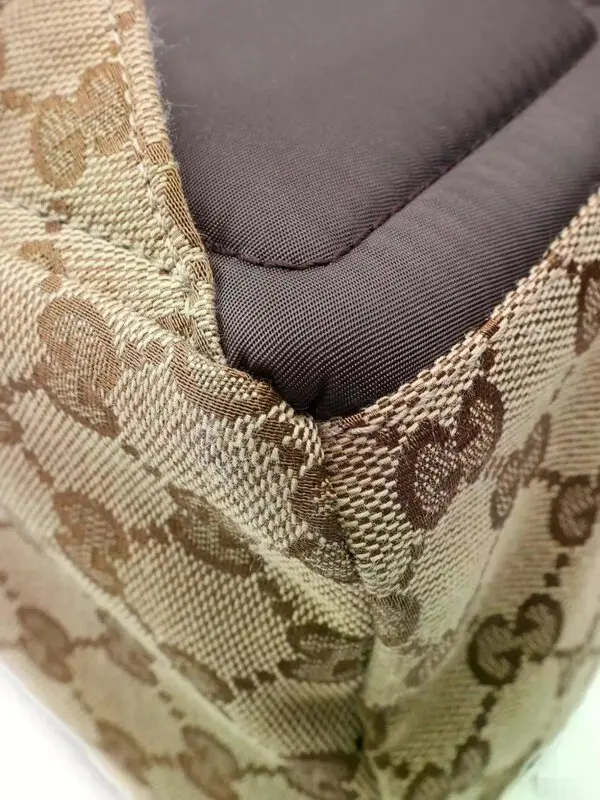 Gucci Gg Canvas Backpack
