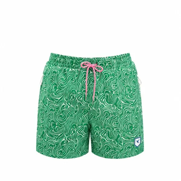LIVE KOLIBRI Abstract Swim Trunks