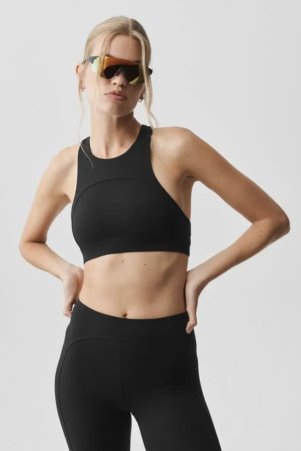 Alo Yoga Softsculpt Superset Bra - Black
