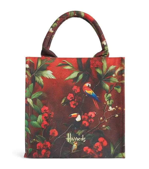 Harrods Exotics Blend 49 Tote Bag - Red