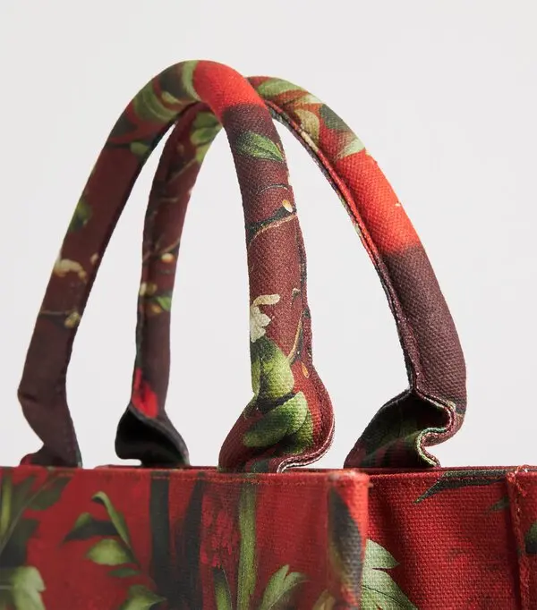 Harrods Exotics Blend 49 Tote Bag - Red