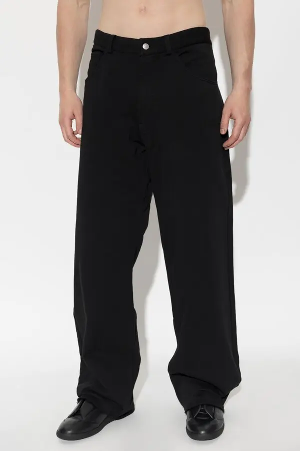MAISON MARGIELA Sweatpants With Raw-edge Legs