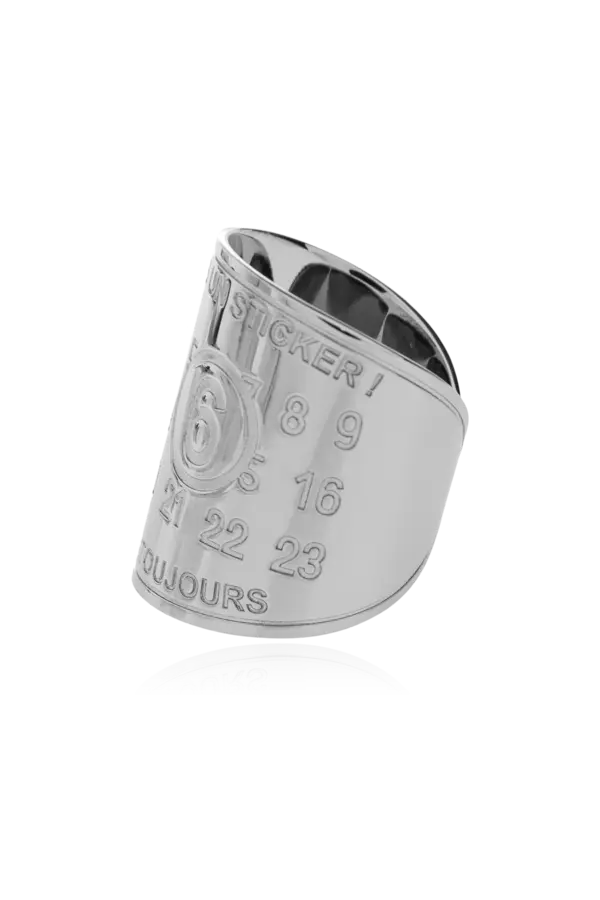MAISON MARGIELA Engraved Logo Ring