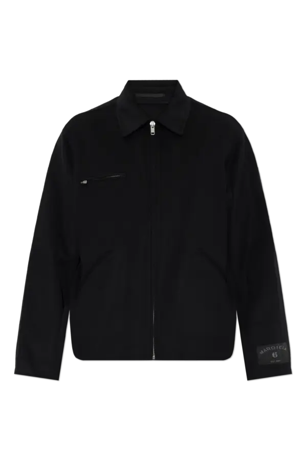 MAISON MARGIELA Wool Jacket - Black