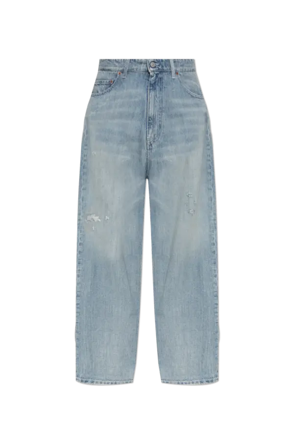 MAISON MARGIELA Jeans With A Vintage Effect - Blue