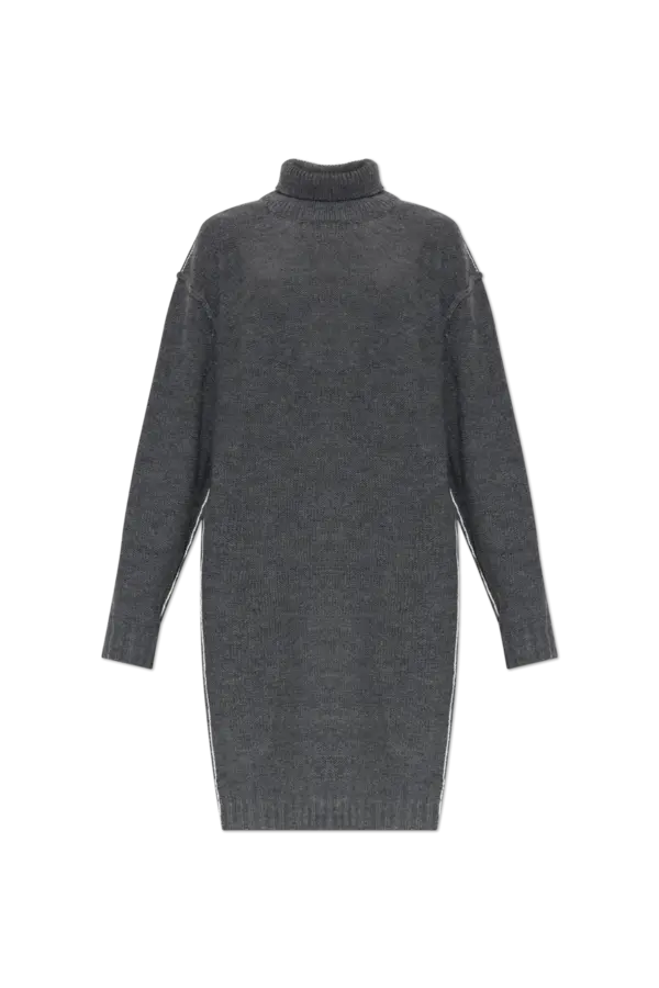 MAISON MARGIELA Turtleneck Dress - Grey
