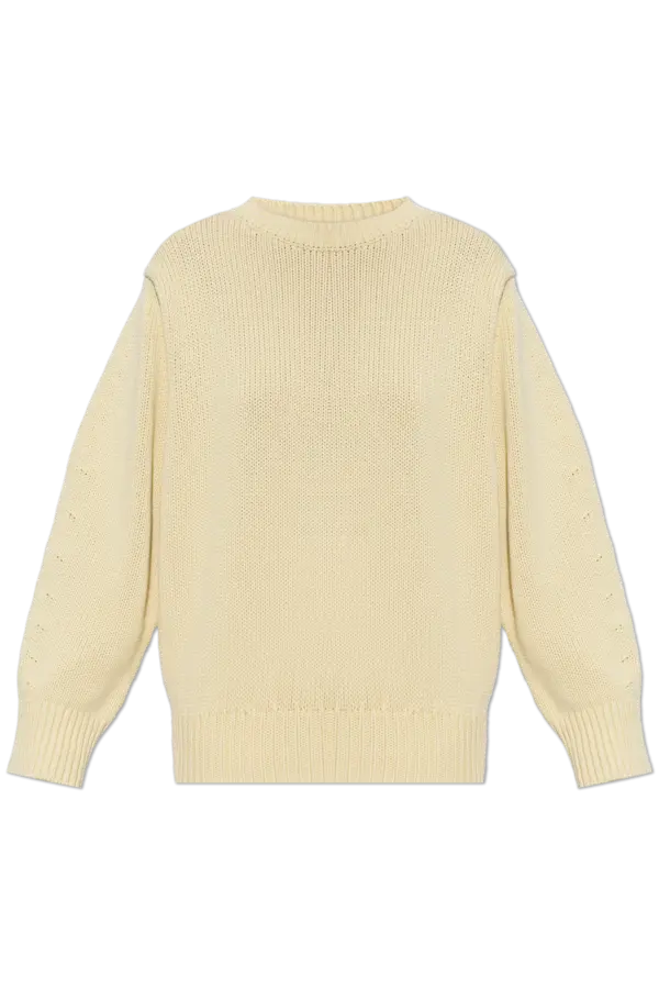 TOTEME Crew Neck Sweater - Yellow