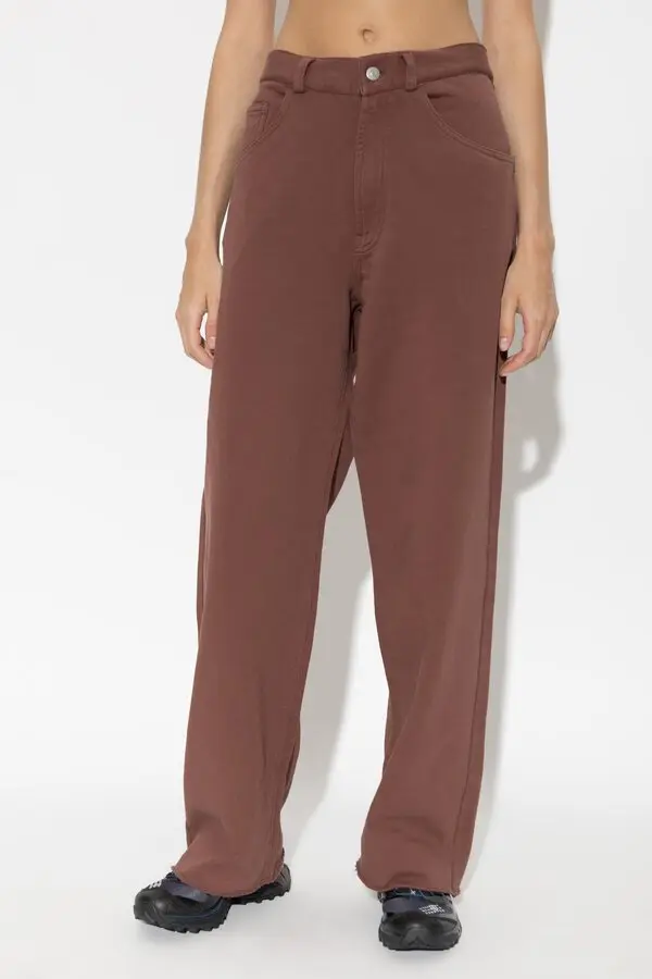MAISON MARGIELA Pants With Raw-edge Hems