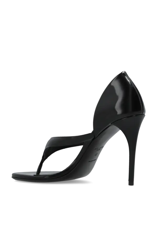 Alaïa Leather Heeled Mules