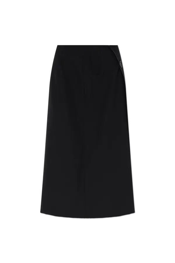 MAISON MARGIELA Skirt With Slit - Black