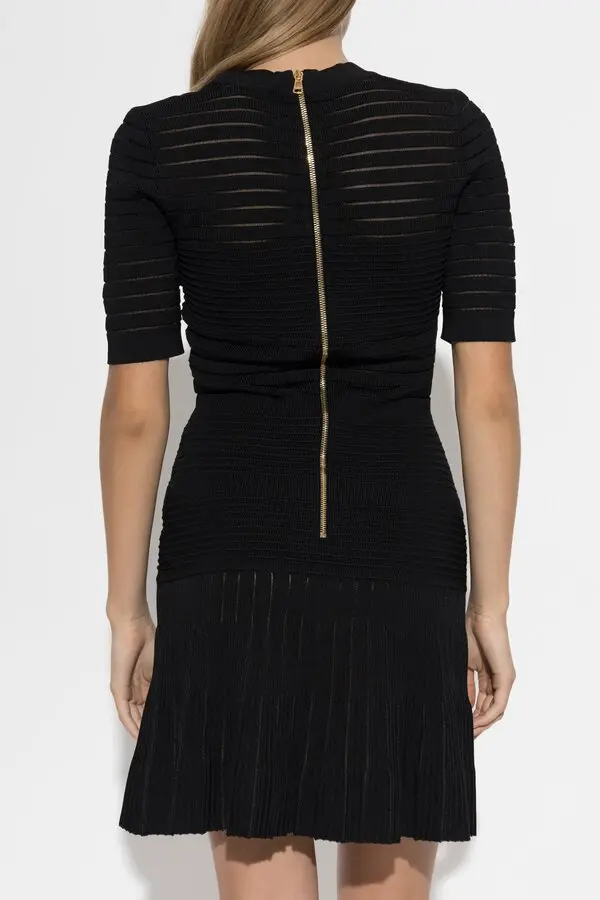 Balmain V-neck Dress