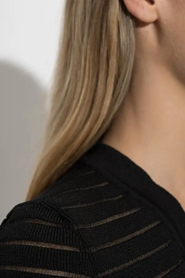 Balmain V-neck Dress
