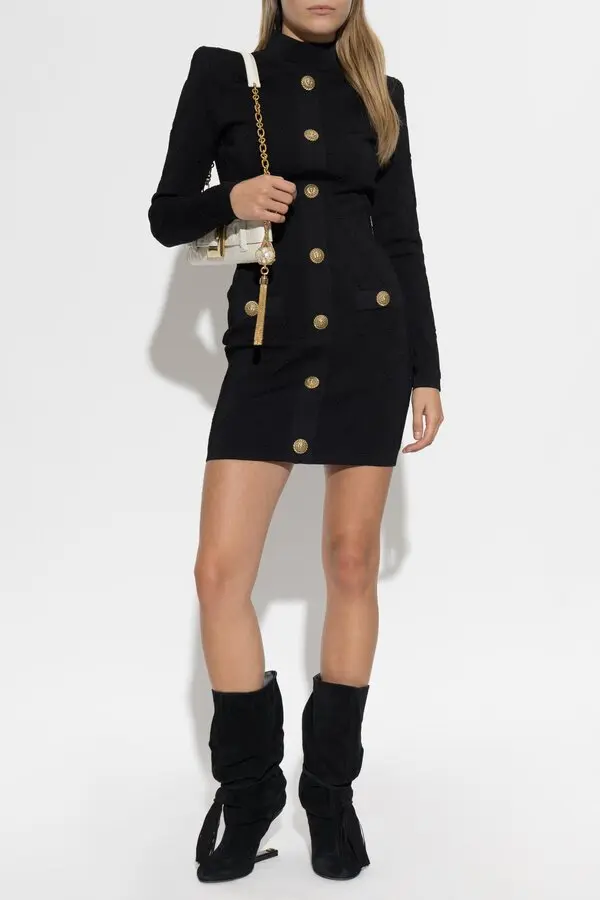 Balmain Dress With Decorative Buttons