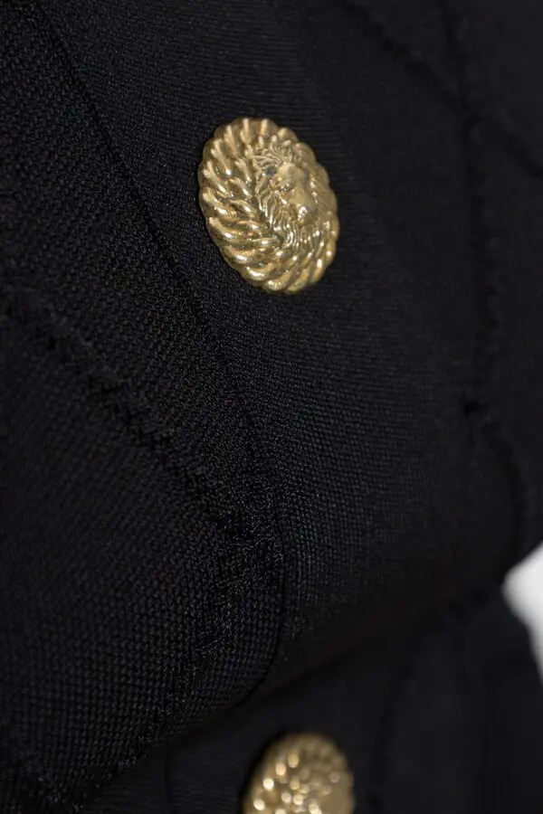 Balmain Dress With Decorative Buttons