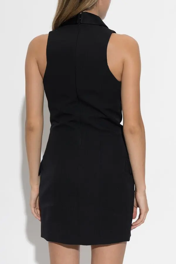 Balmain Dress With A Decorative Buckle