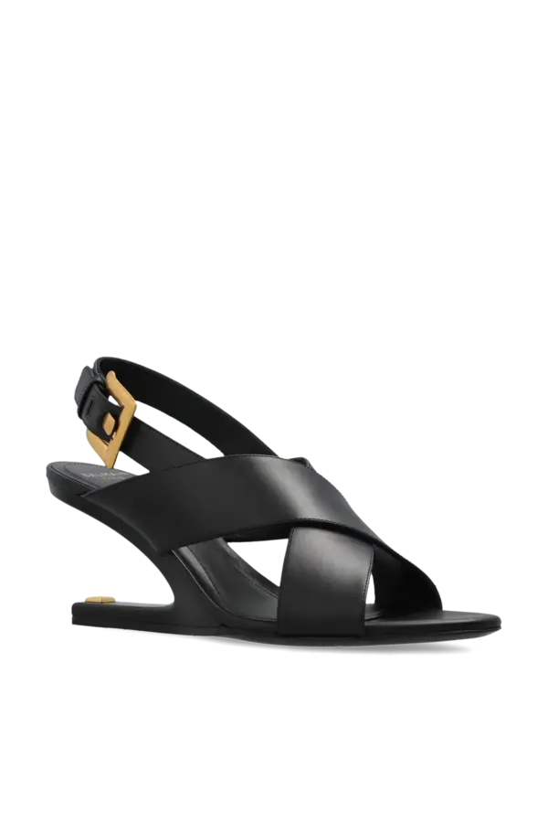 Balmain Wedge Sandals `anthem