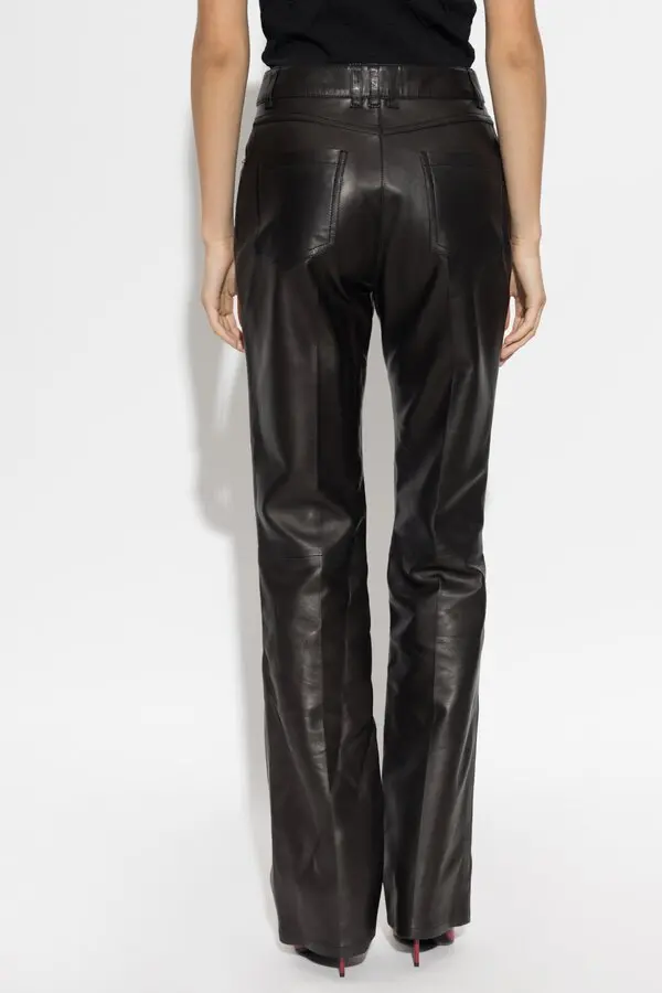 Balmain Leather Pants