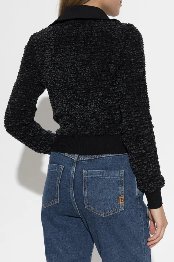 Balmain Sweater With A Collar