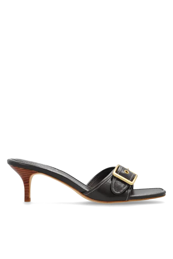 COACH Margot’ Heeled Mules - Brown