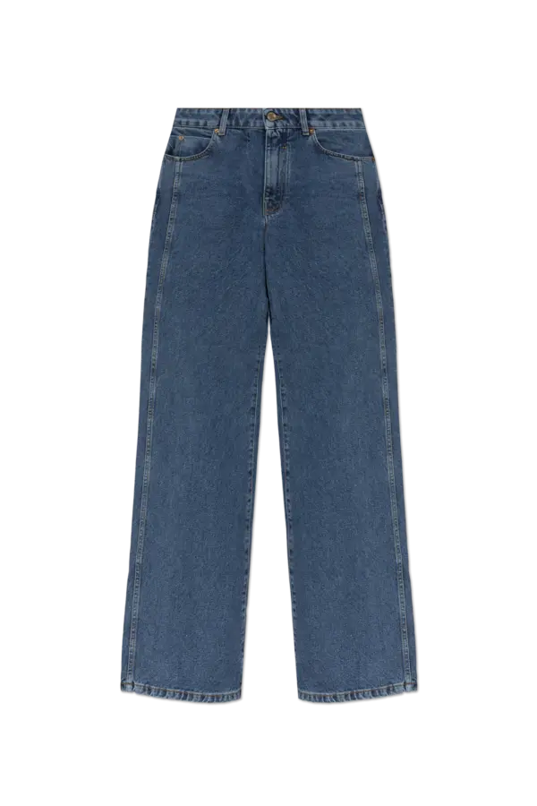 Balmain Straight Jeans - Blue