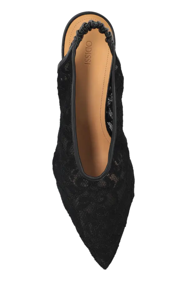 ODISSI Lace Wedge Shoes