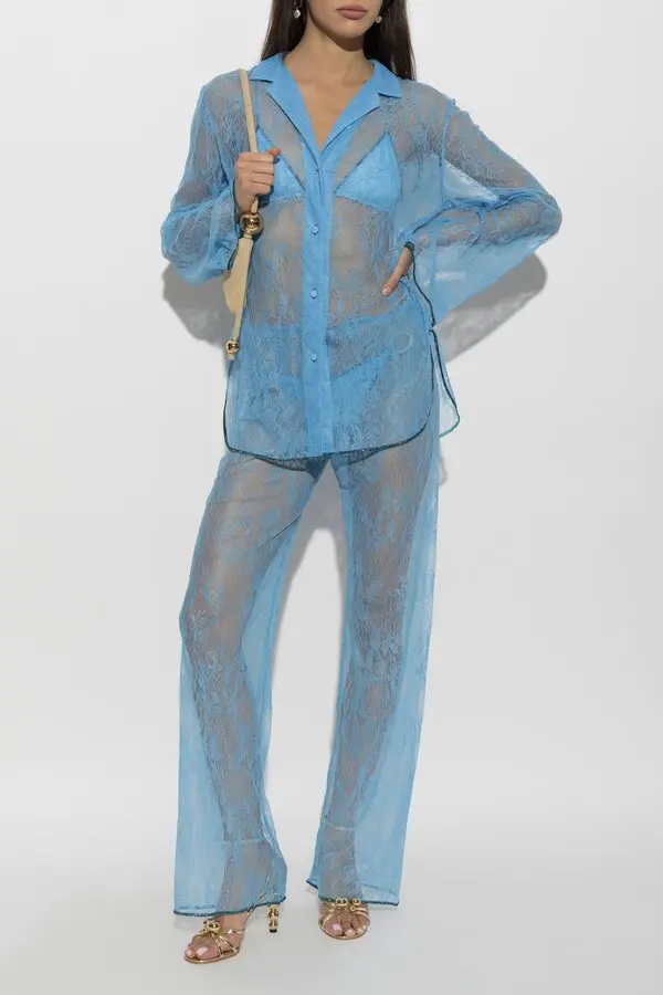 Oseree Lace Shirt