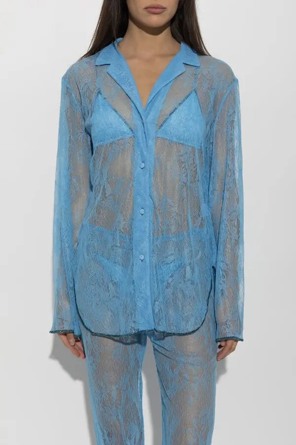 Oseree Lace Shirt