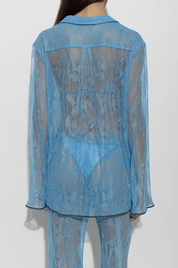 Oseree Lace Shirt