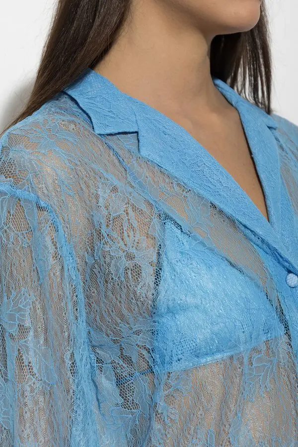 Oseree Lace Shirt