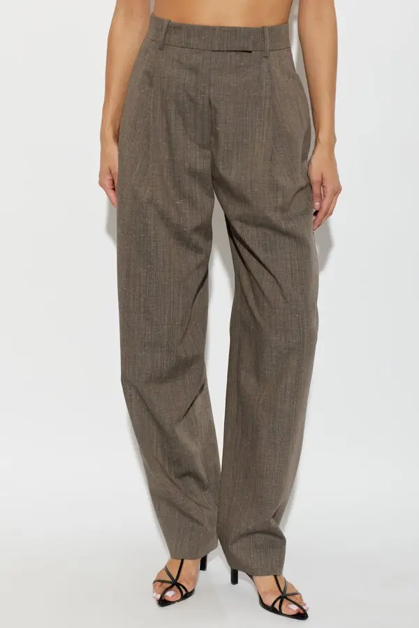RÓHE Wool Pleated Trousers