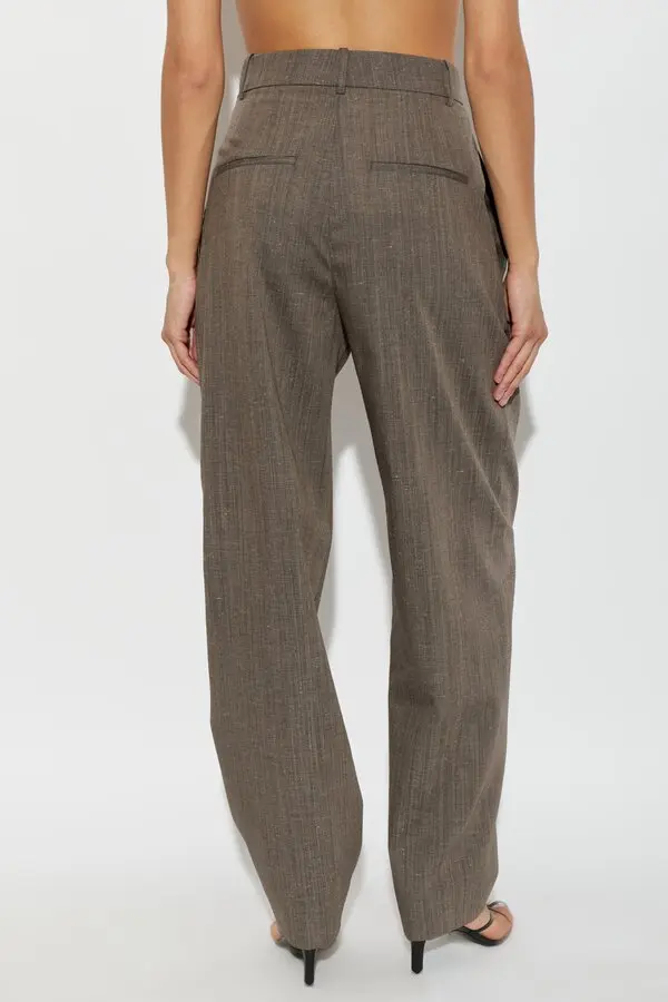 RÓHE Wool Pleated Trousers