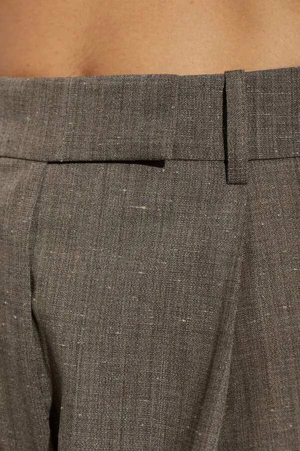 RÓHE Wool Pleated Trousers