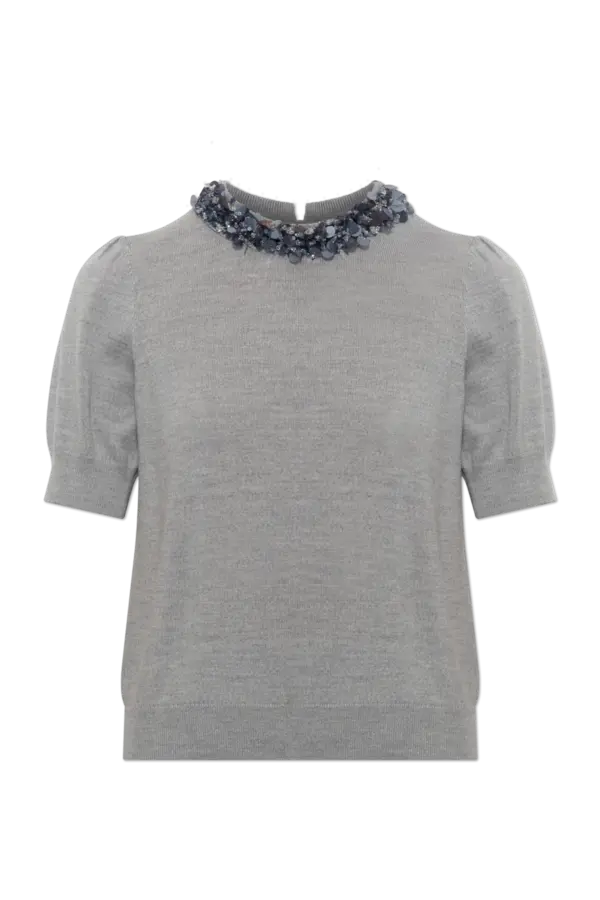 Ulla Johnson Wool Top "jude - Grey