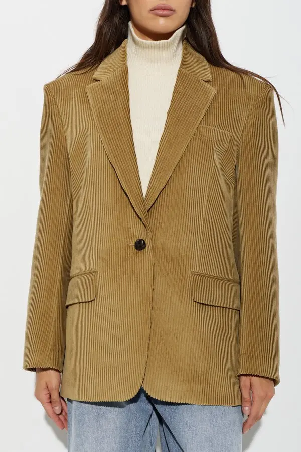 RÓHE Corduroy Blazer With A Single Vent