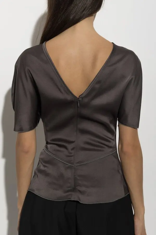 Victoria Beckham Satin Top