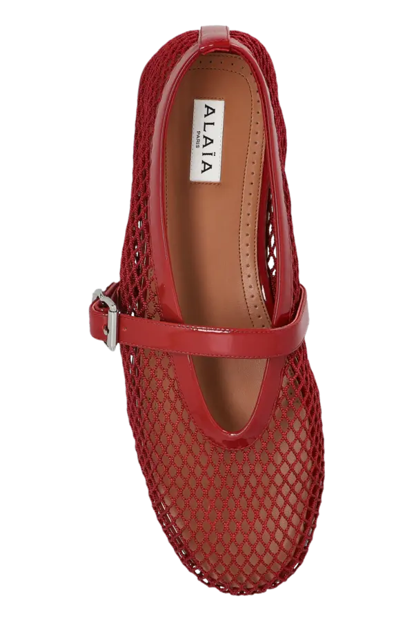 Alaïa Ballet Flats With Strap