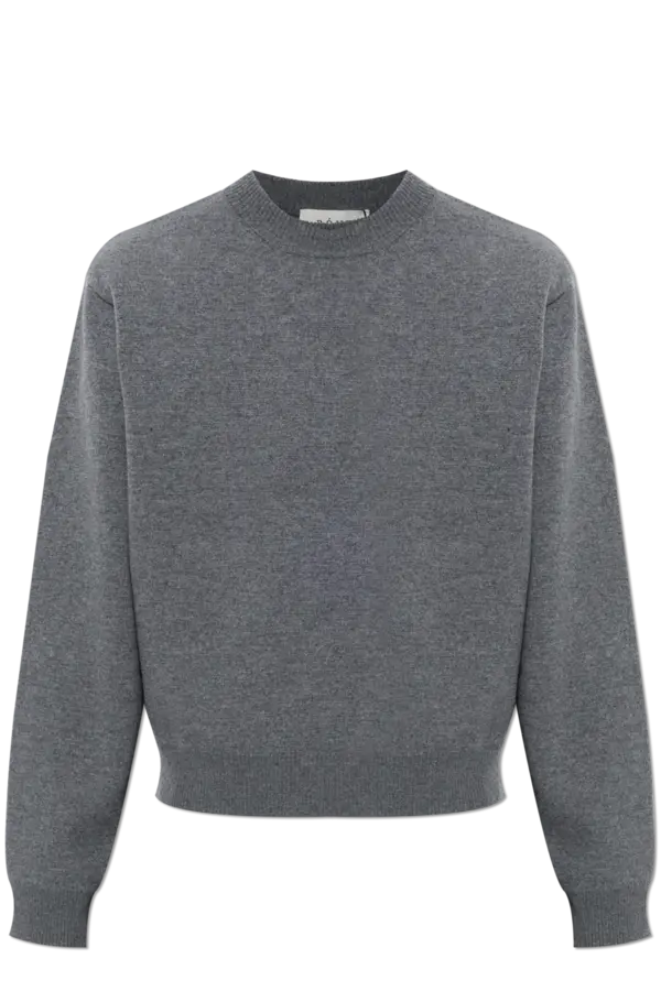 RÓHE Wool Sweater With Sewn-in Shoulder Pads - Grey