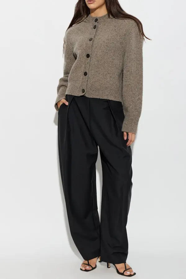 RÓHE Cardigan With Shoulder Pads
